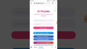 AllMyLinks App - All My Links in One Place